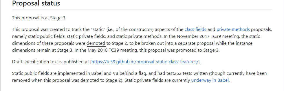 JavaScript 语言提议的几个状态 · Issue #26 · XXHolic/blog · GitHub